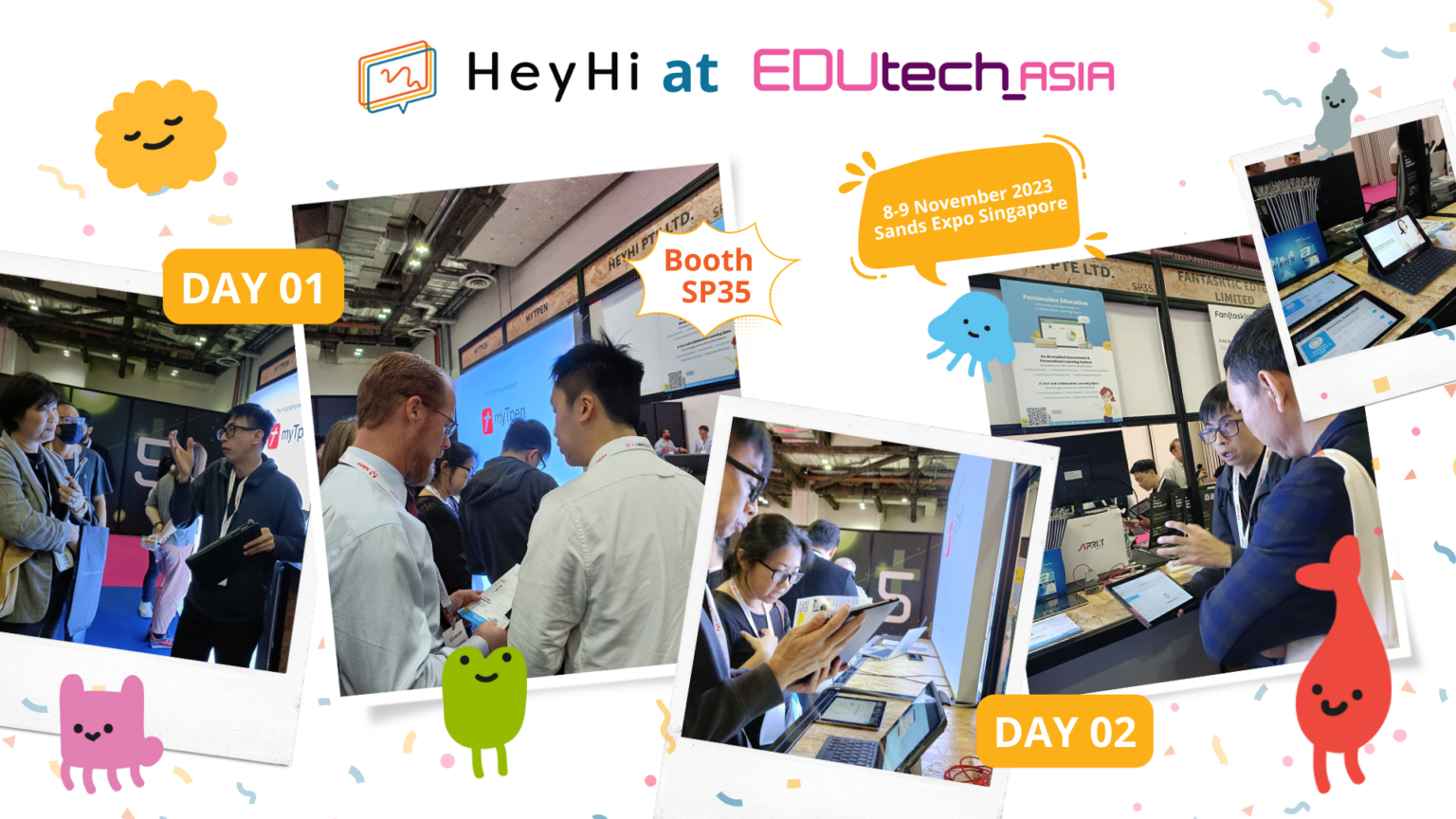 HeyHi at EDUtech Asia 2023: Progressing Forward into The Future of ...