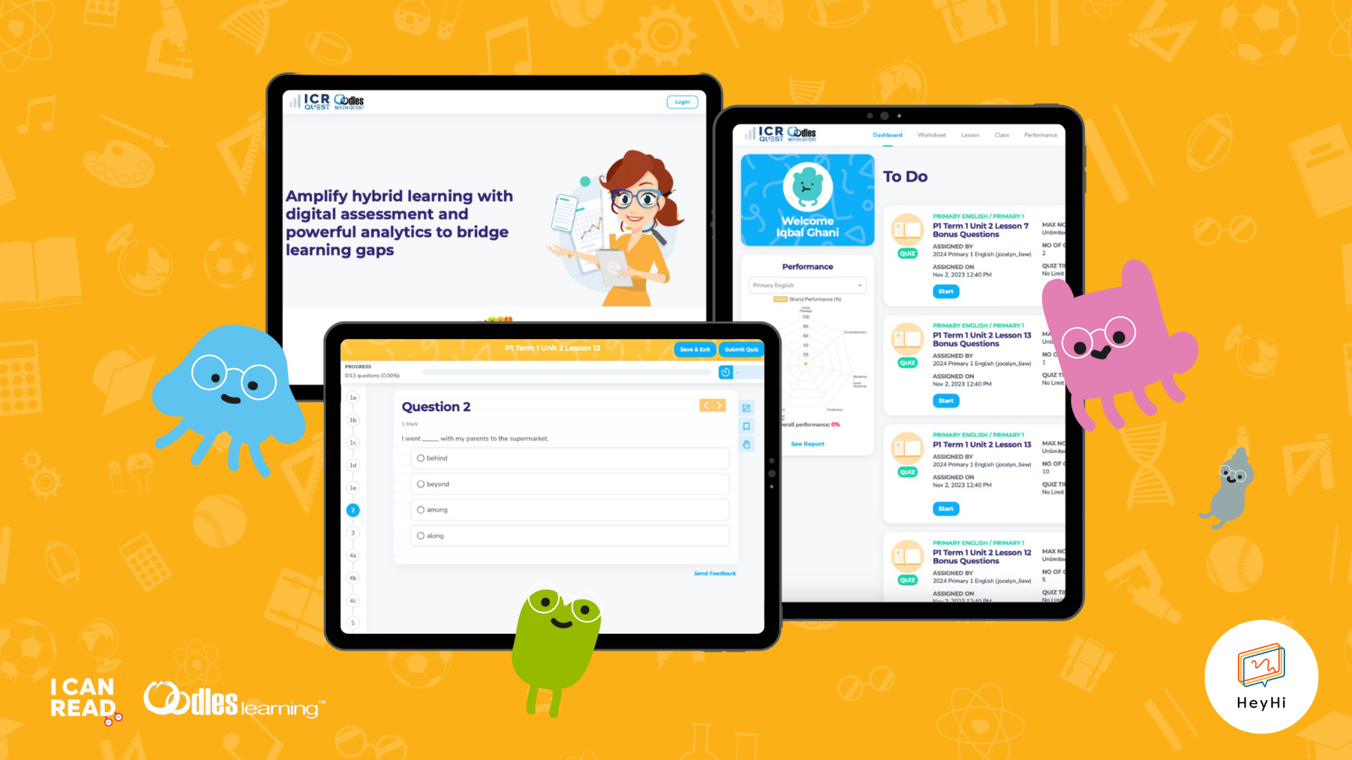 I Can Read & Oodles Learning Quest: Closing The Gaps with Smart ...